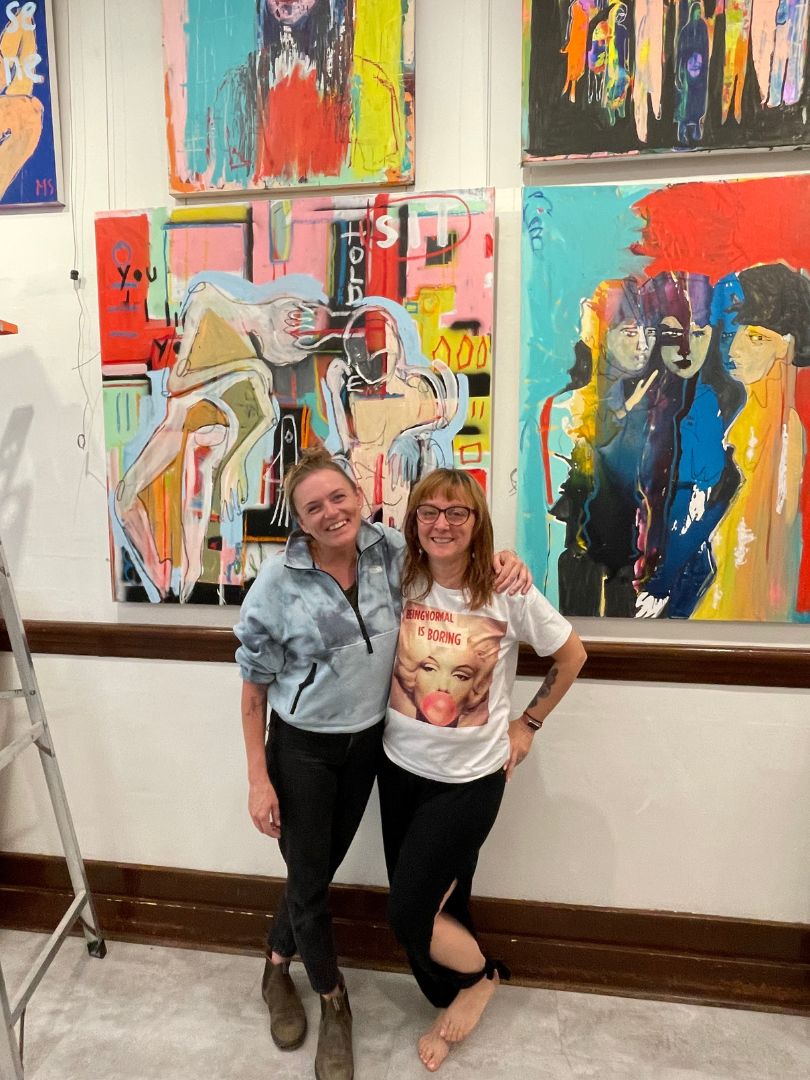 Meet an Artist: Mandy Stobo & Rebecca Malenka - cSPACE Marda Loop